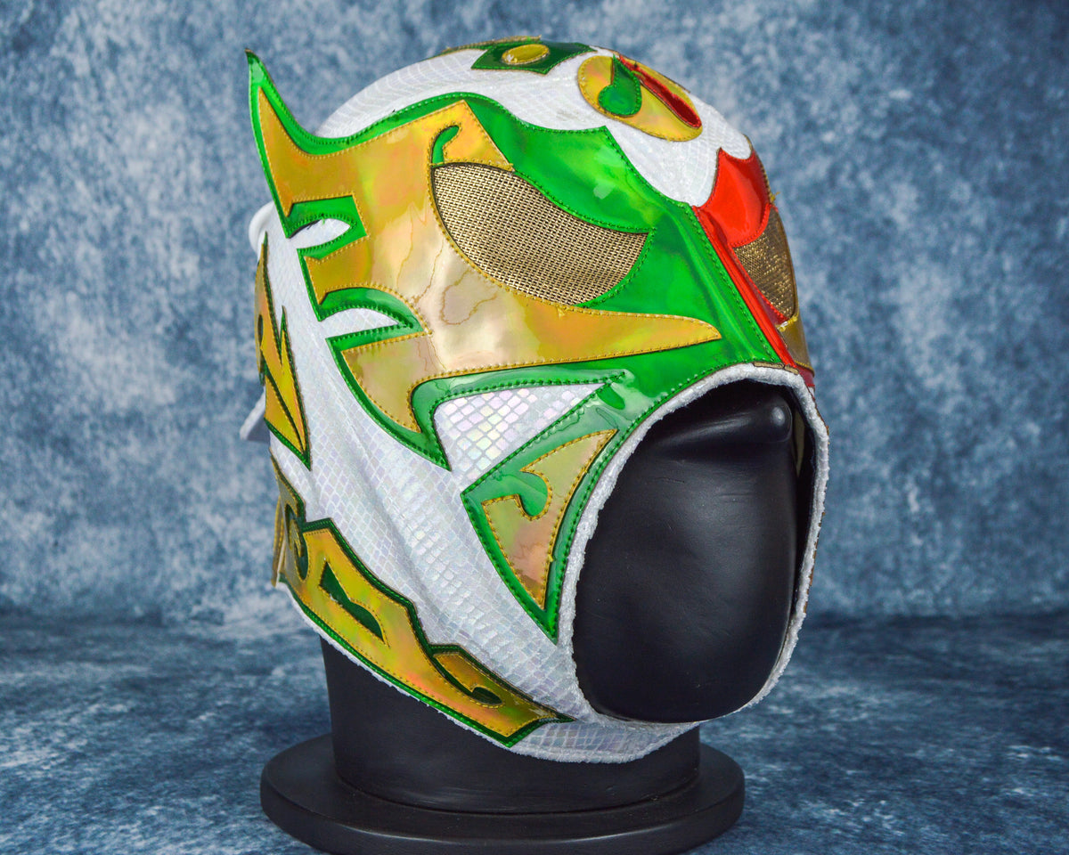 Ultimo Guerrero Pro Mask Embroidered Luchador Mask | Express DHL ...