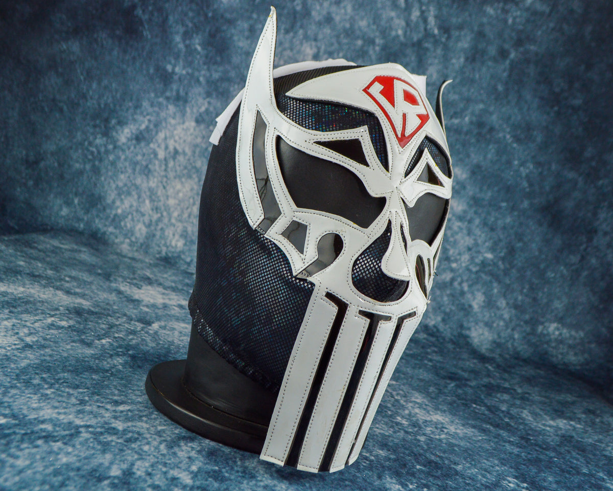 Punisher Luchador Mask Semi-Pro Wrestling Mask Embroidered | 3-5 Day ...