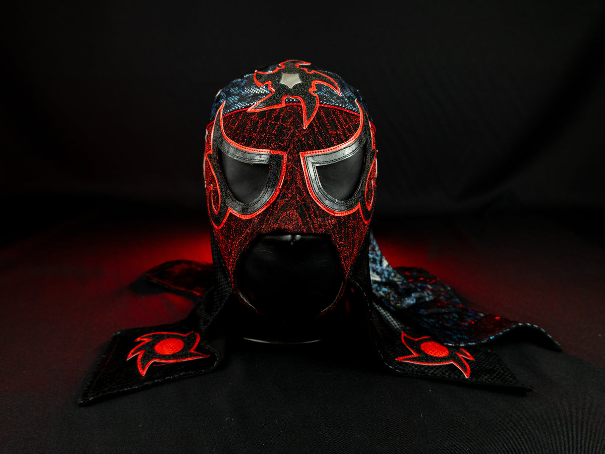 Penta Luchador Mask Professional Wrestling Mask Embroidered | Mr ...